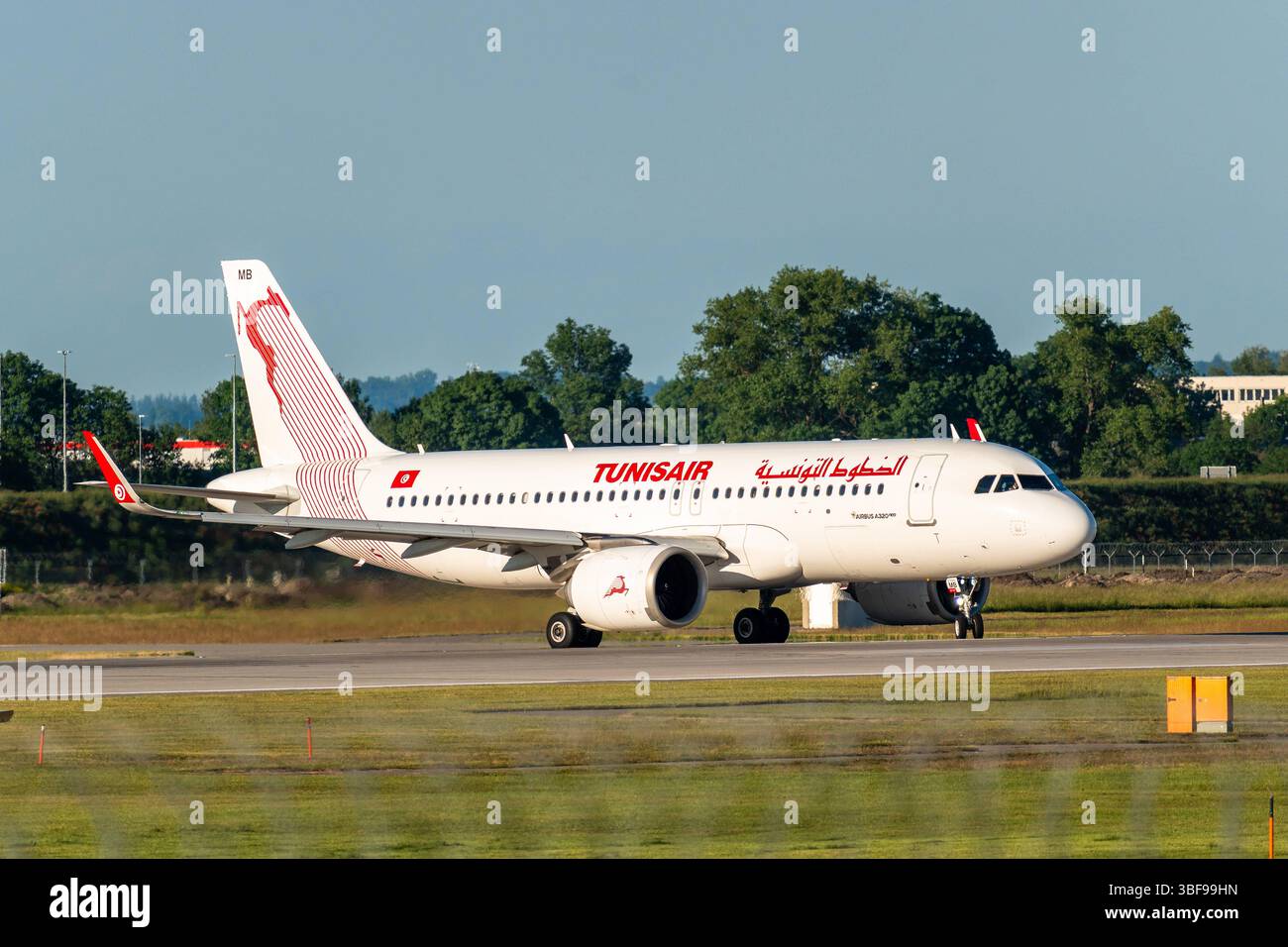 Munich, Bavaria, Germany - May 30, 2025: An Airbus A320 operated by ...