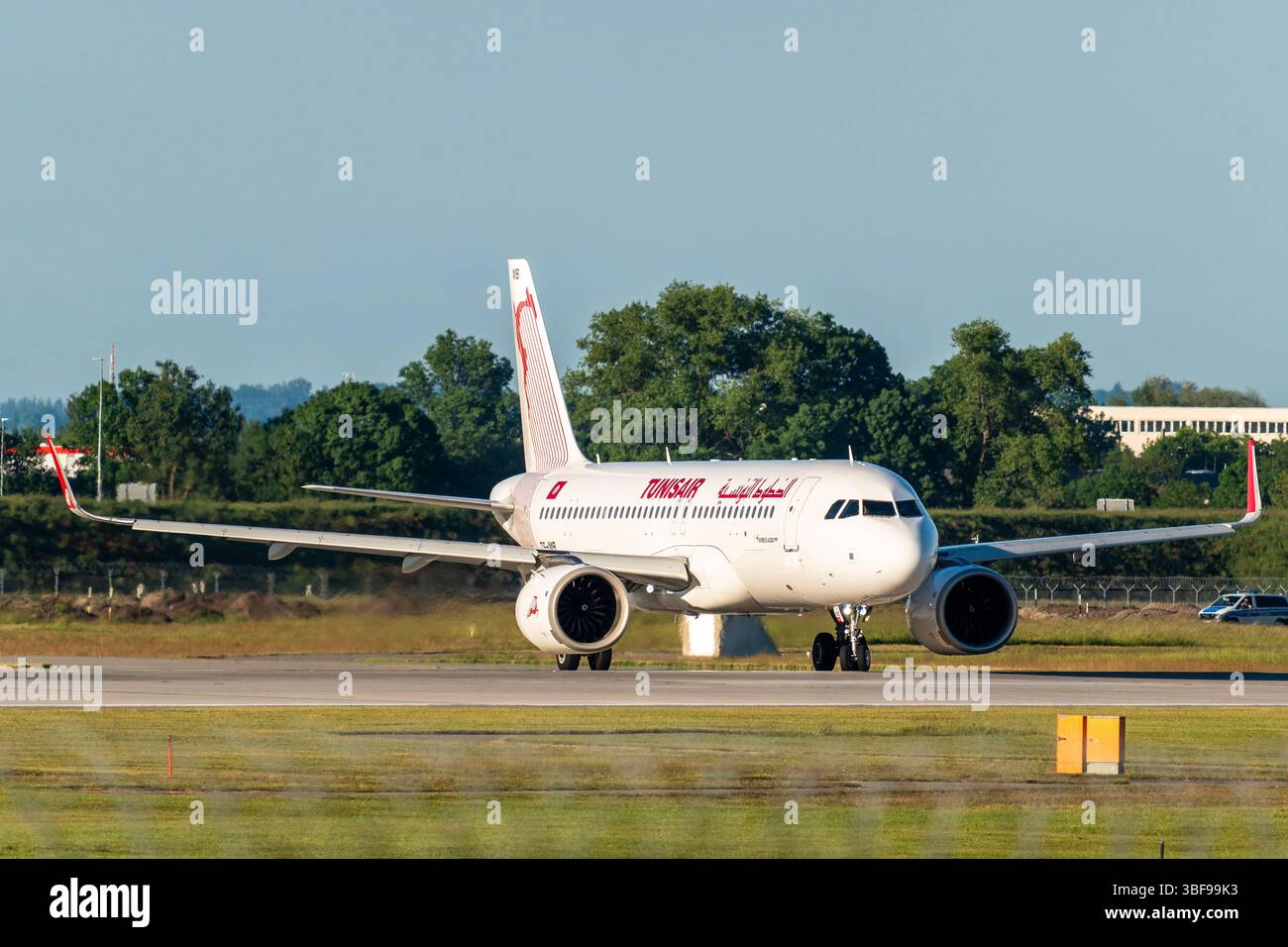 Munich, Bavaria, Germany - May 30, 2025: An Airbus A320 operated by ...