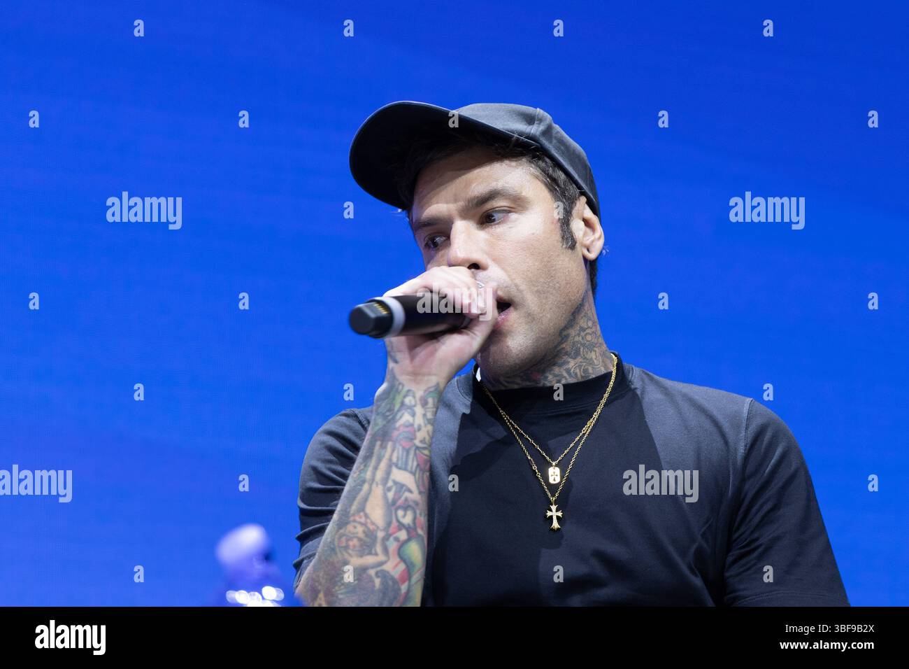 Rome, Italy. 31st May, 2025. Fedez participates as a guest at the ...