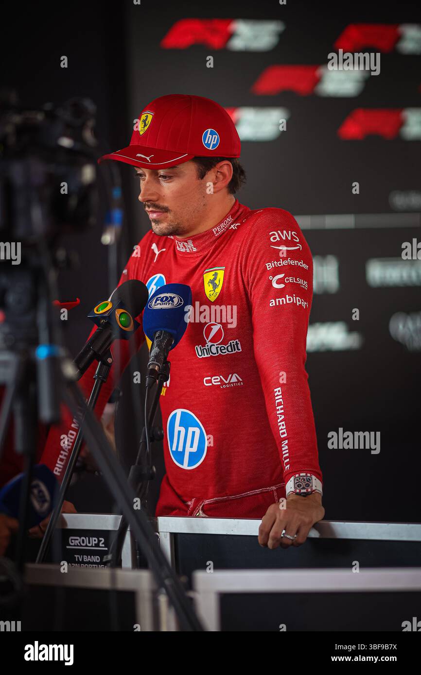Spain, Spain. 31st May, 2025. 16 Charles Leclerc, (MON) Scuderia ...
