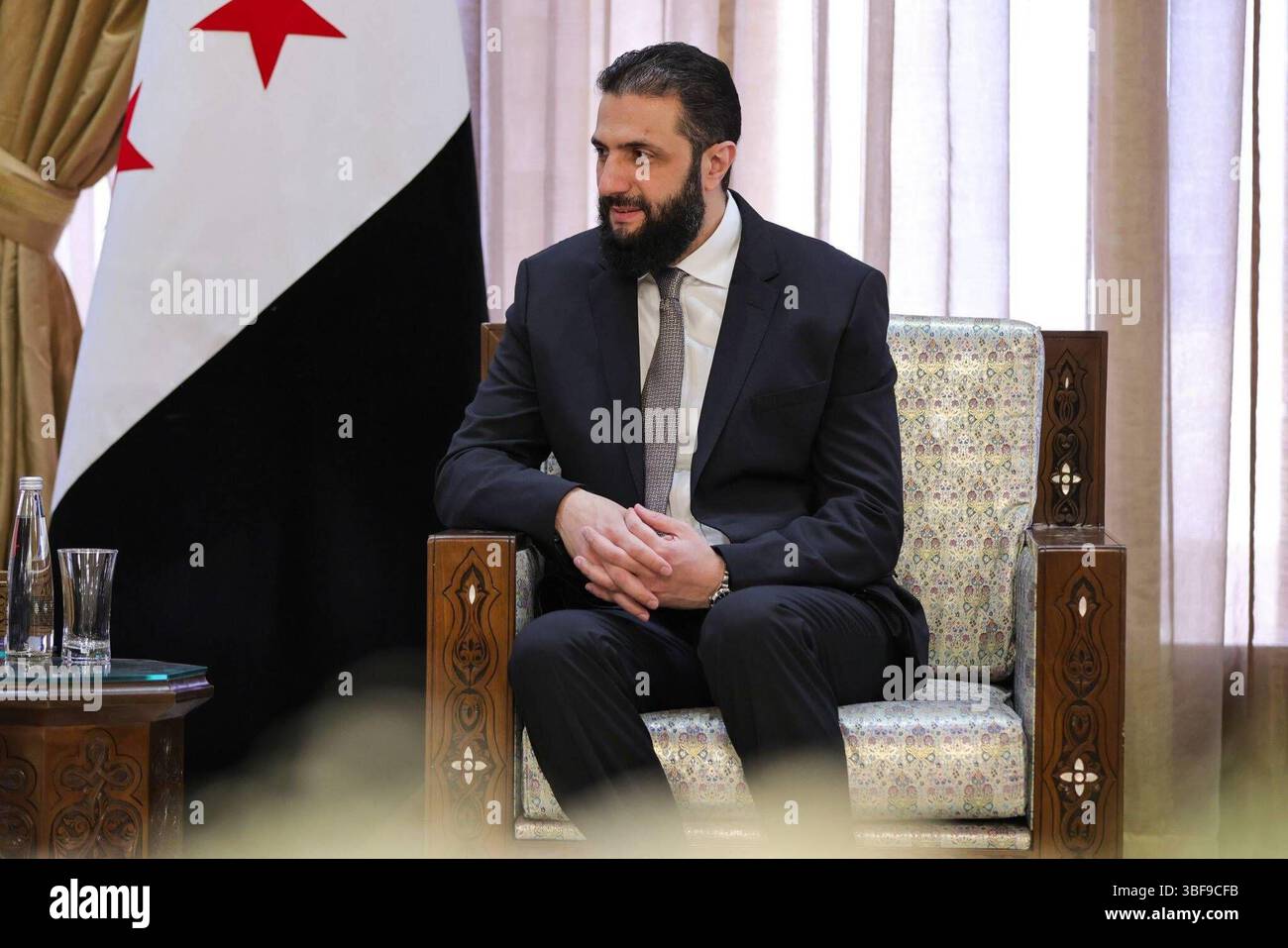 Syrian President, Ahmed Al-Shara, receives Saudi Foreign Minister ...