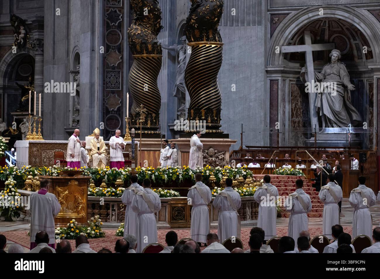 Vatican City, Vatican, 31 May 2025. Pope Leo XIV leads a Holy Mass with ...