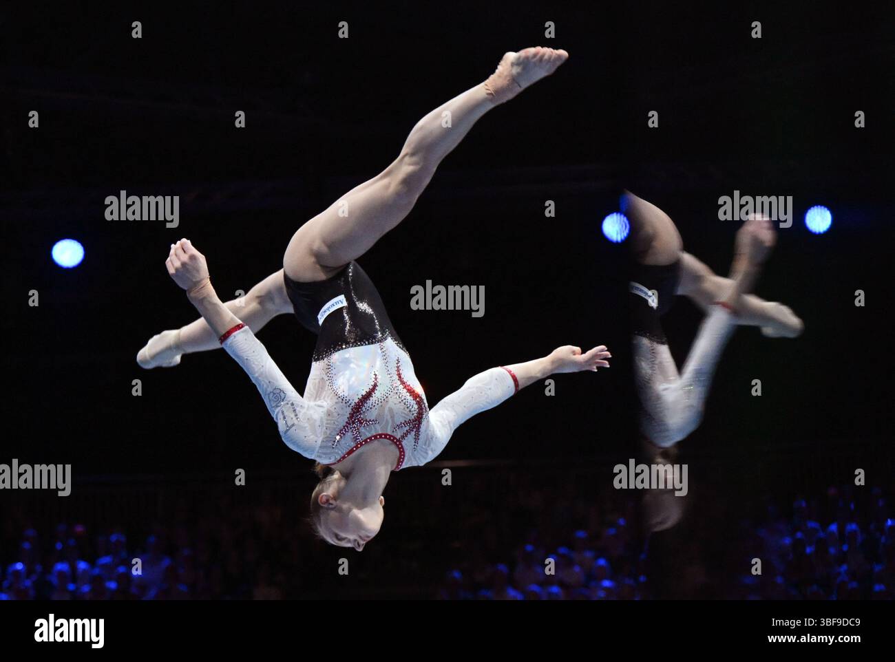 Leipzig, Germany. 31st May, 2025. Gymnastics: European Championships, decision: balance beam ...