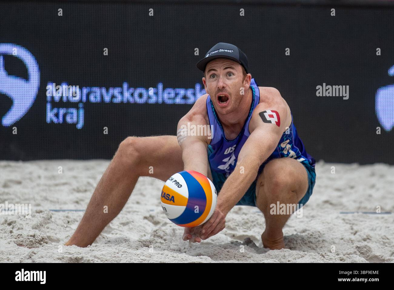 Ostrava, Czech Republic. 31st May, 2025. Pro Tour beach volleyball ...