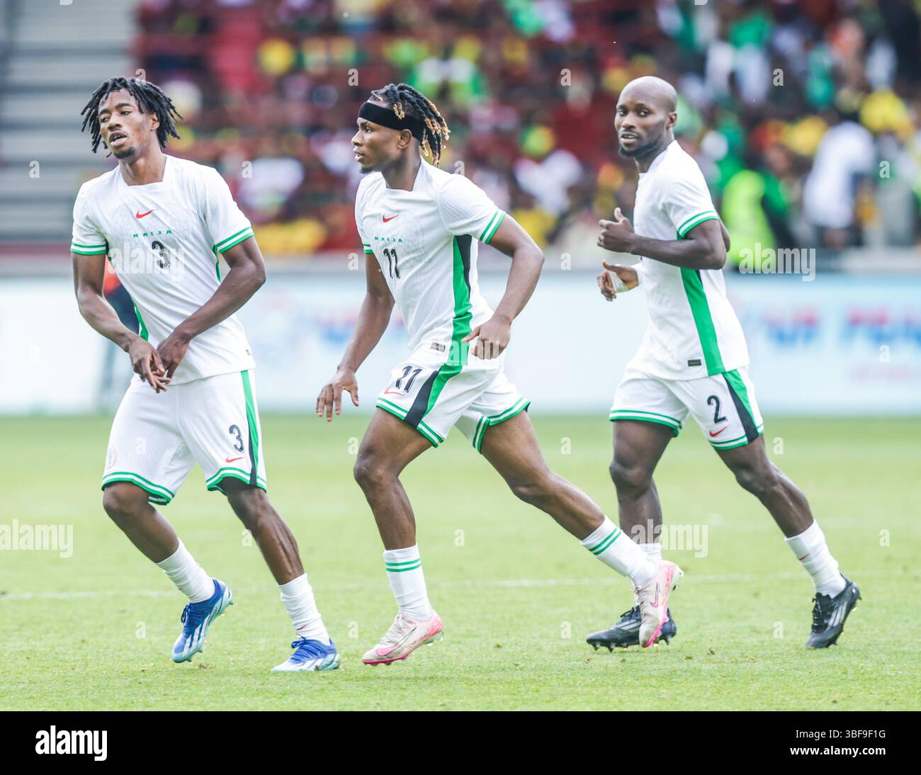 Brentford, England, 31st May, 2025, Jamaica vs Nigeria at the Unity Cup ...