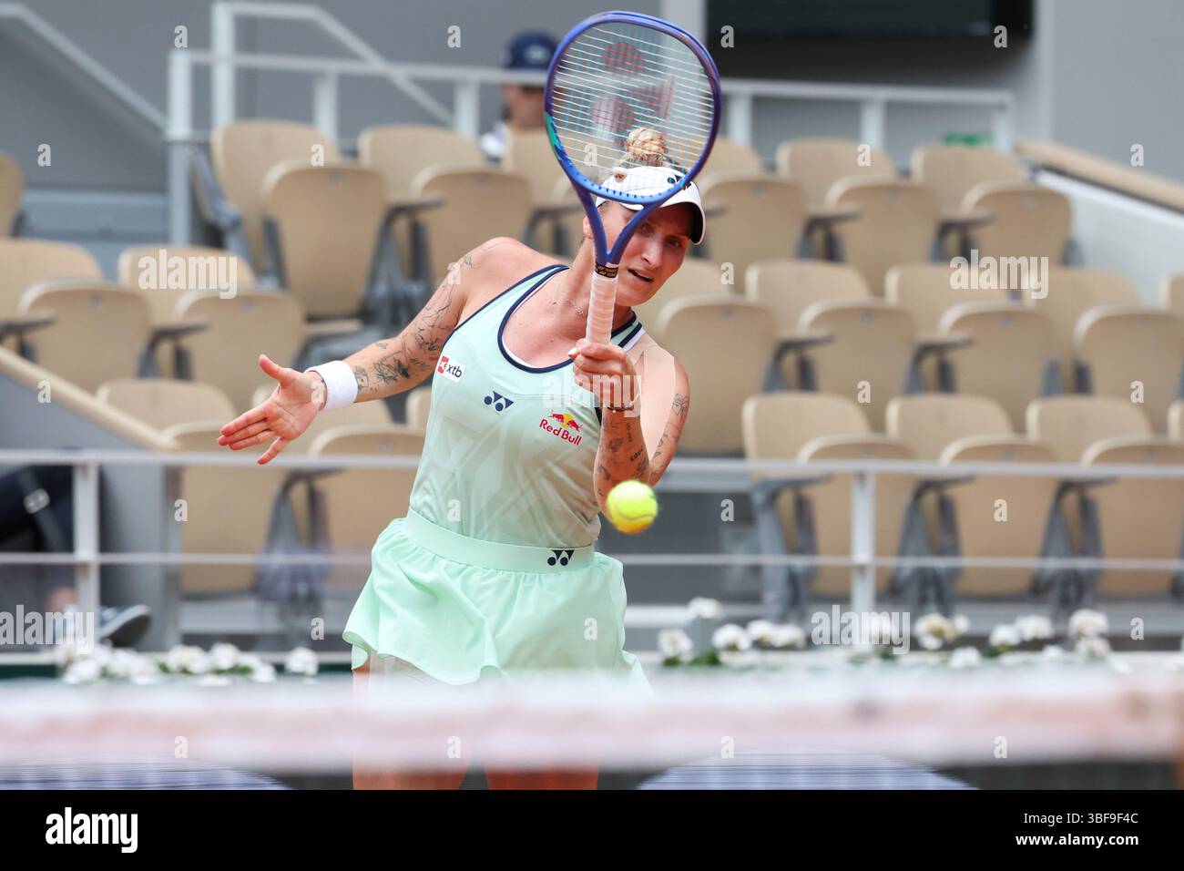 31st May 2025, Roland Garros, Paris, France; French Open tennis tournament Marketa Vondrousova ...