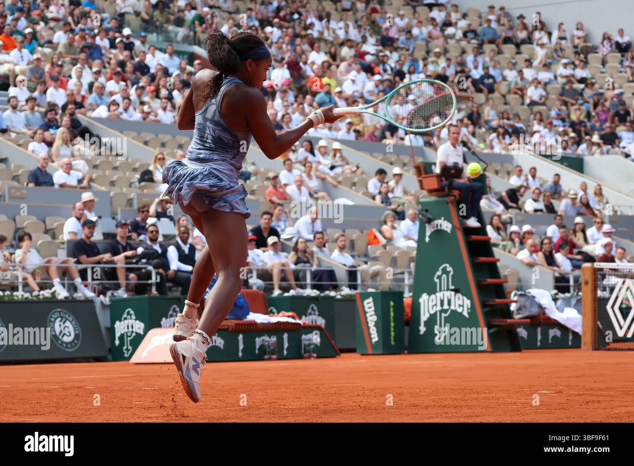 31st May 2025, Roland Garros, Paris, France; French Open tennis tounament: Coco Gauff (USA ...