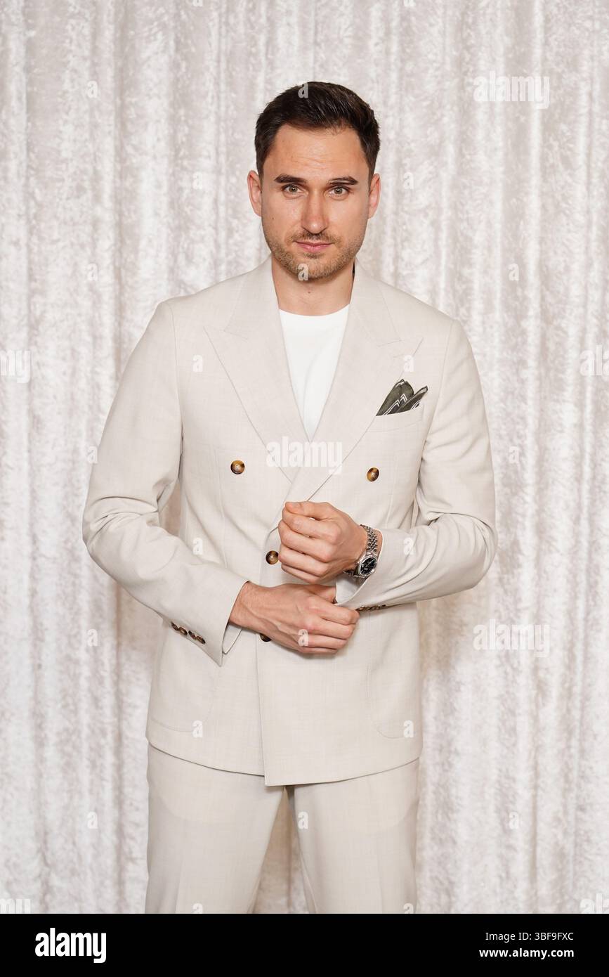 Charlie Clapham attending the British Soap Awards 2025 at the Hackney ...