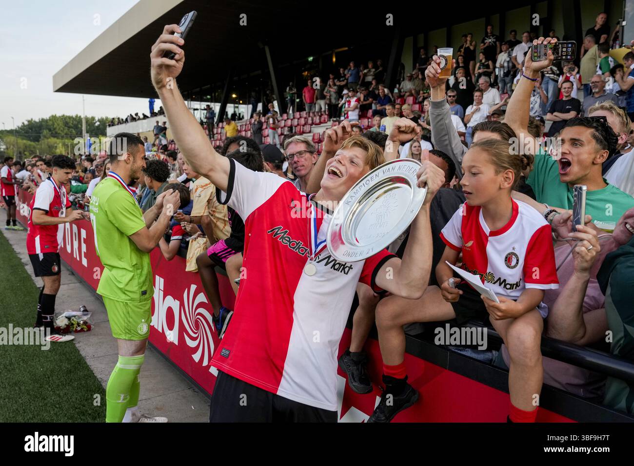 Rotterdam - Jan Plug of Feyenoord U21 during the final of the Divisie ...