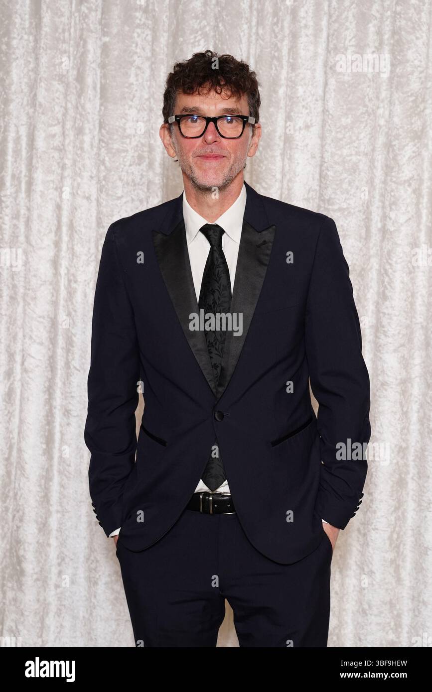 Mark Charnock attending the British Soap Awards 2025 at the Hackney Empire, London. Picture date ...