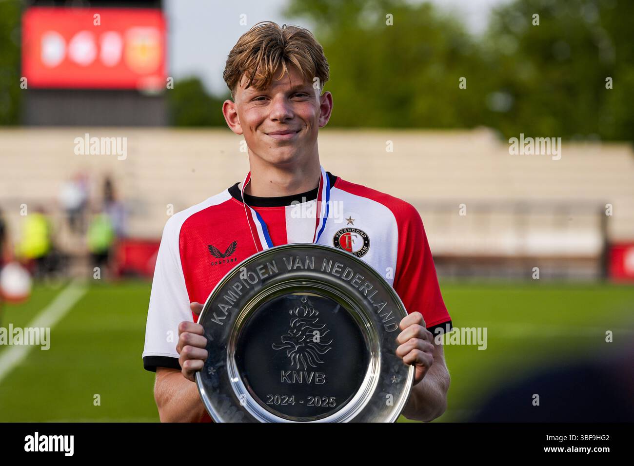 Rotterdam - Jan Plug of Feyenoord U21 during the final of the Divisie ...