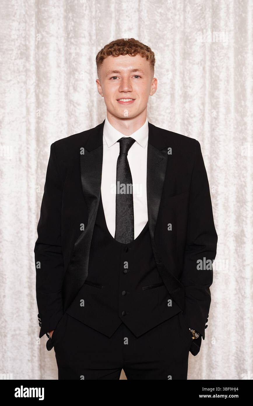 Jack Downham attending the British Soap Awards 2025 at the Hackney ...