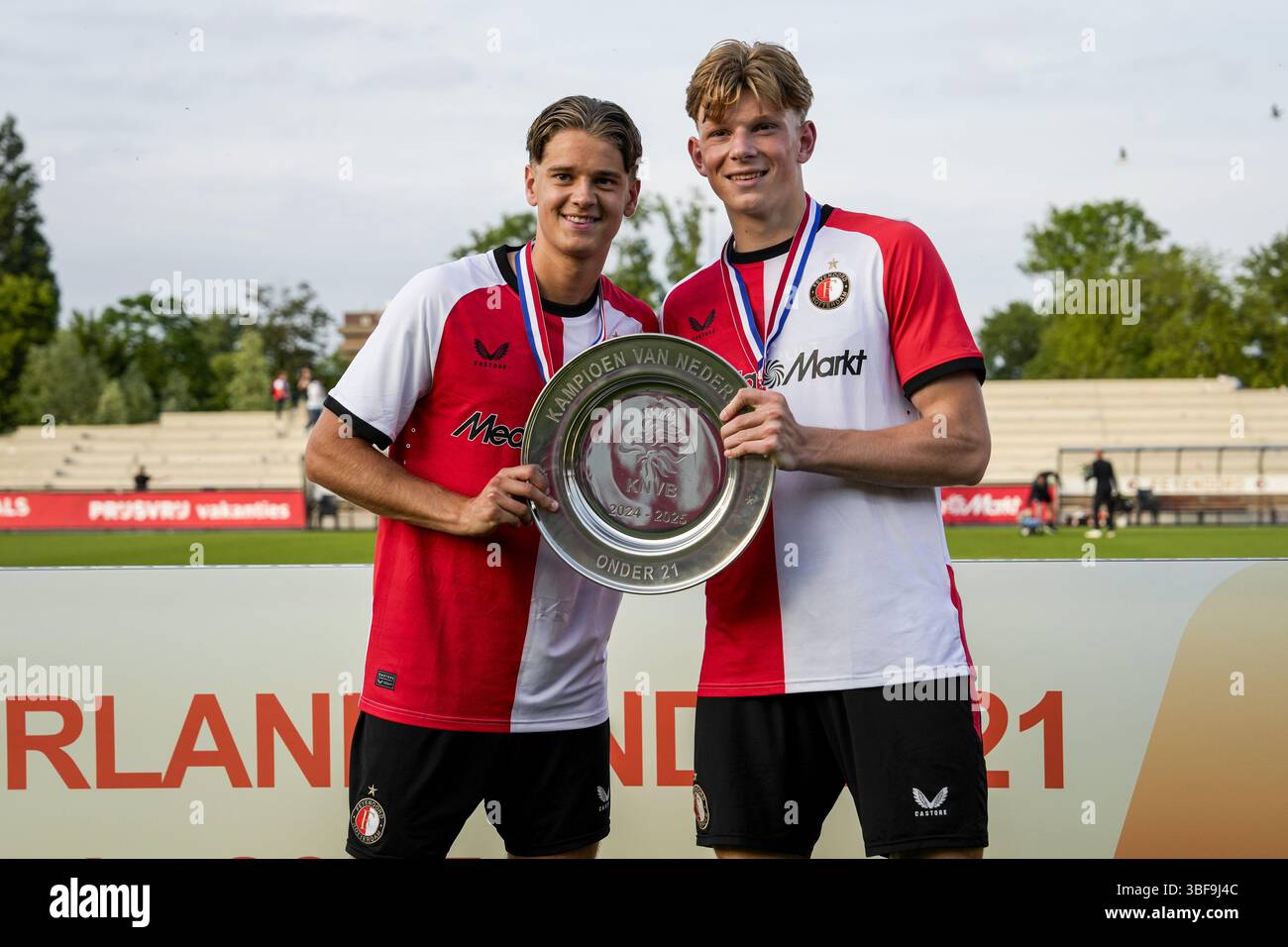 Rotterdam - Jan Plug of Feyenoord U21 during the final of the Divisie ...