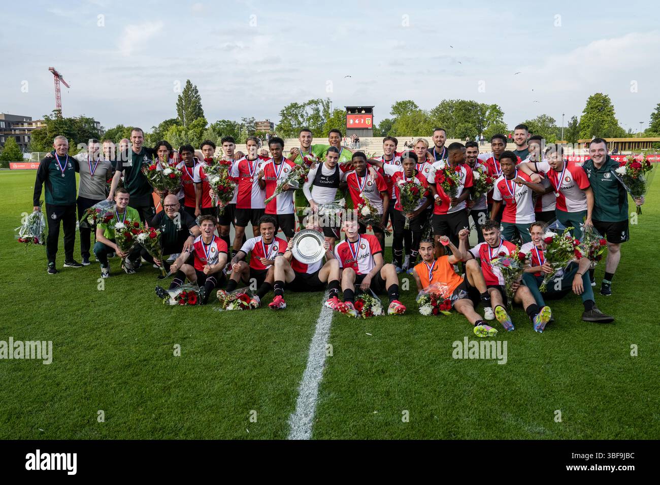 Rotterdam - Jan Plug of Feyenoord U21 during the final of the Divisie ...