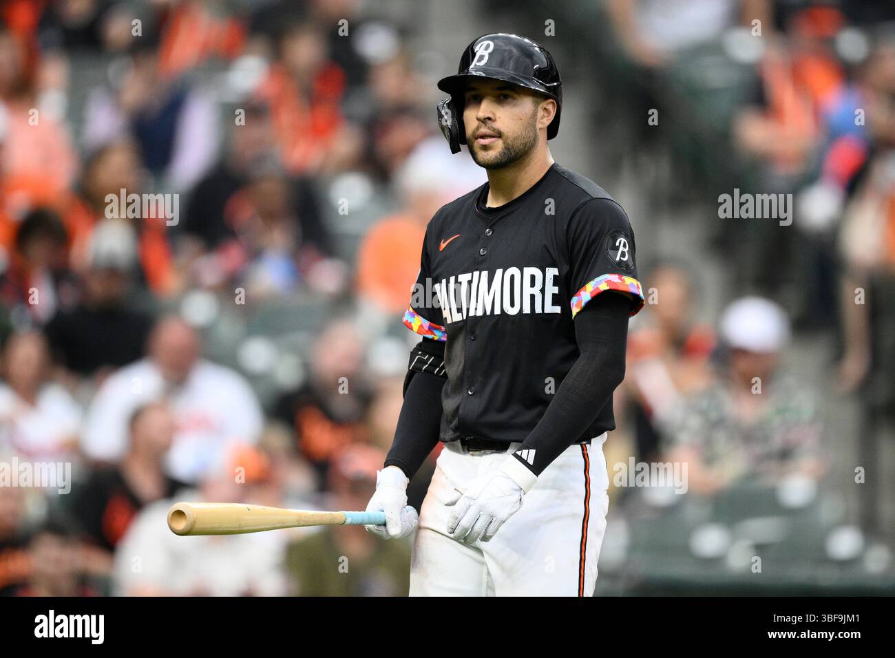 Baltimore Orioles' Dylan Carlson in action during a baseball game ...
