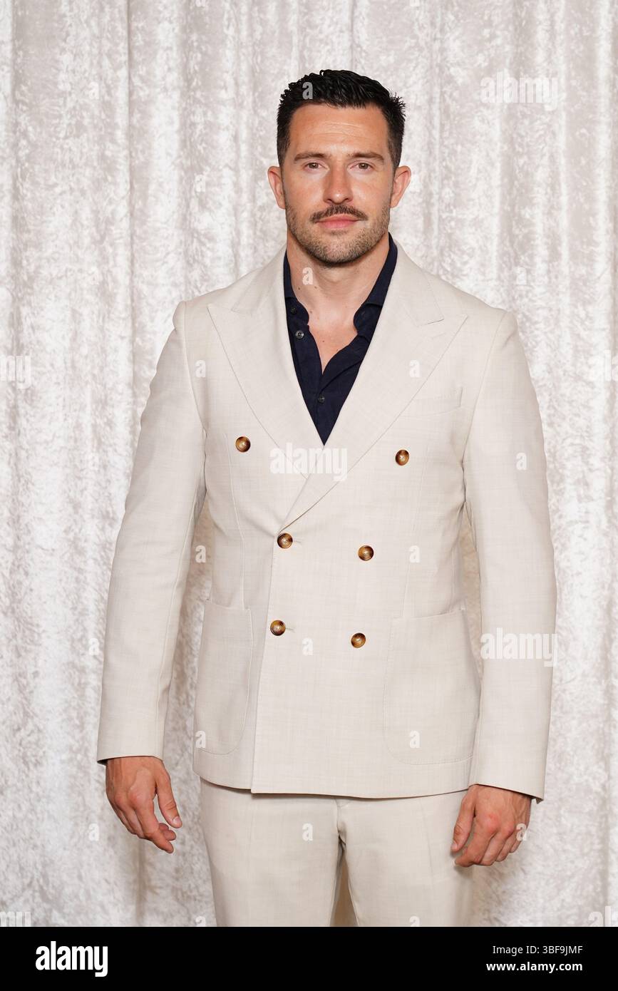 Michael Parr attending the British Soap Awards 2025 at the Hackney ...