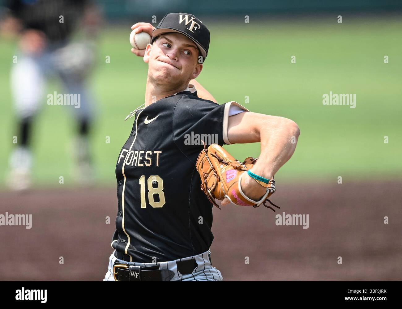 KNOXVILLE, TN - MAY 31: Wake Forest Demon Deacons pitcher Chris Levonas ...