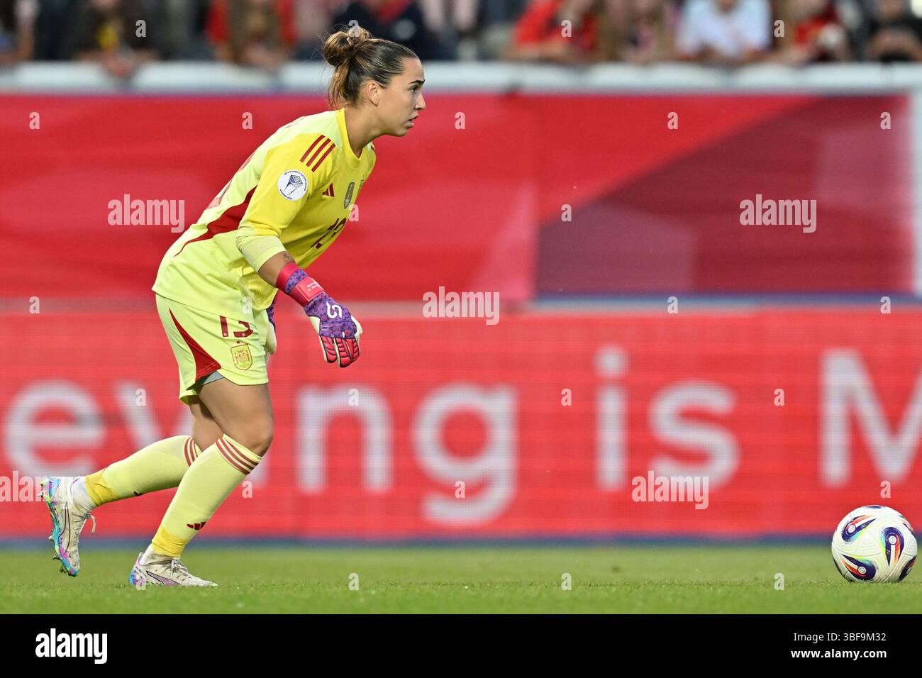 goalkeeper Catalina Coll (13) of Spain pictured during a game between ...