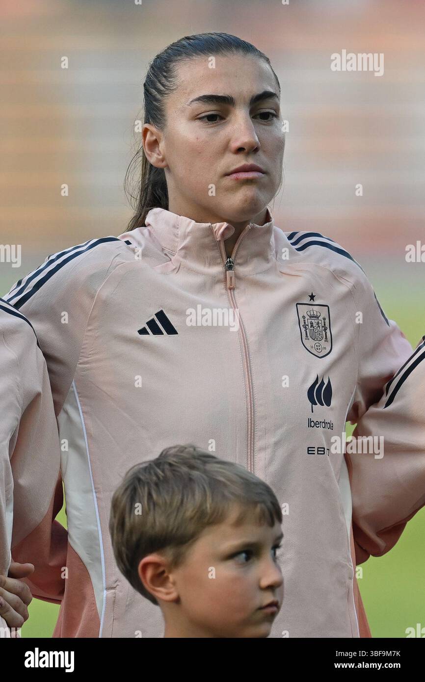 Patri Guijarro (12) of Spain pictured during a game between the ...