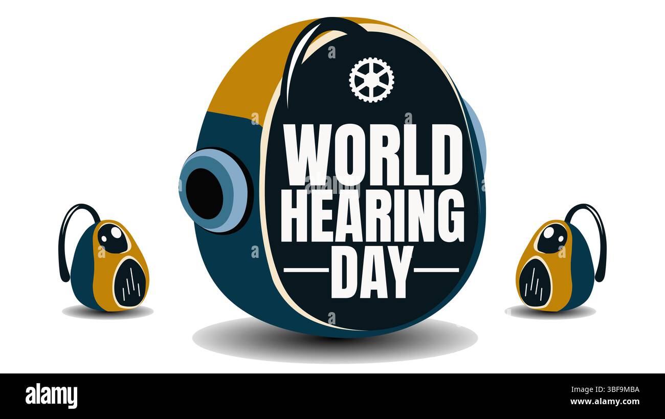 World hearing day international Stock Vector Images - Alamy