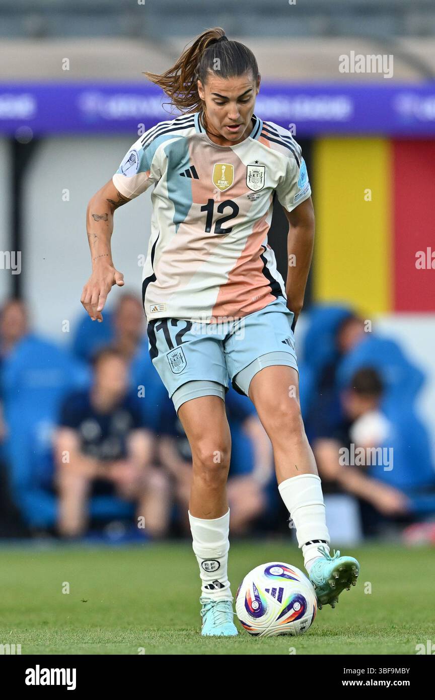 Patri Guijarro (12) of Spain pictured during a game between the ...