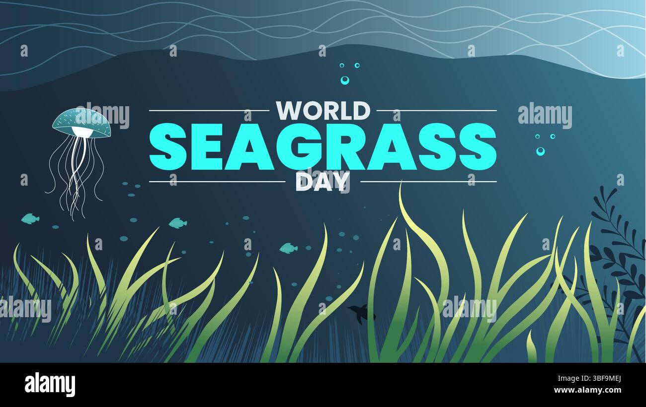 Seagrass meadows Stock Vector Images - Alamy