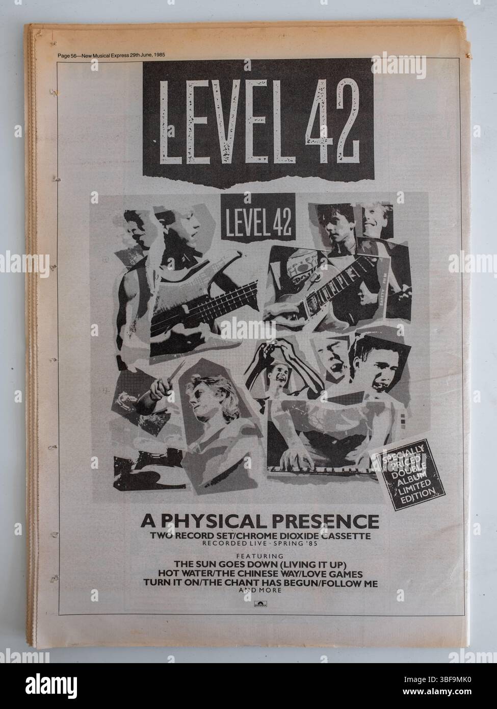 Back Cover Advert from 1980s NME New Musical Express Music Paper for ...
