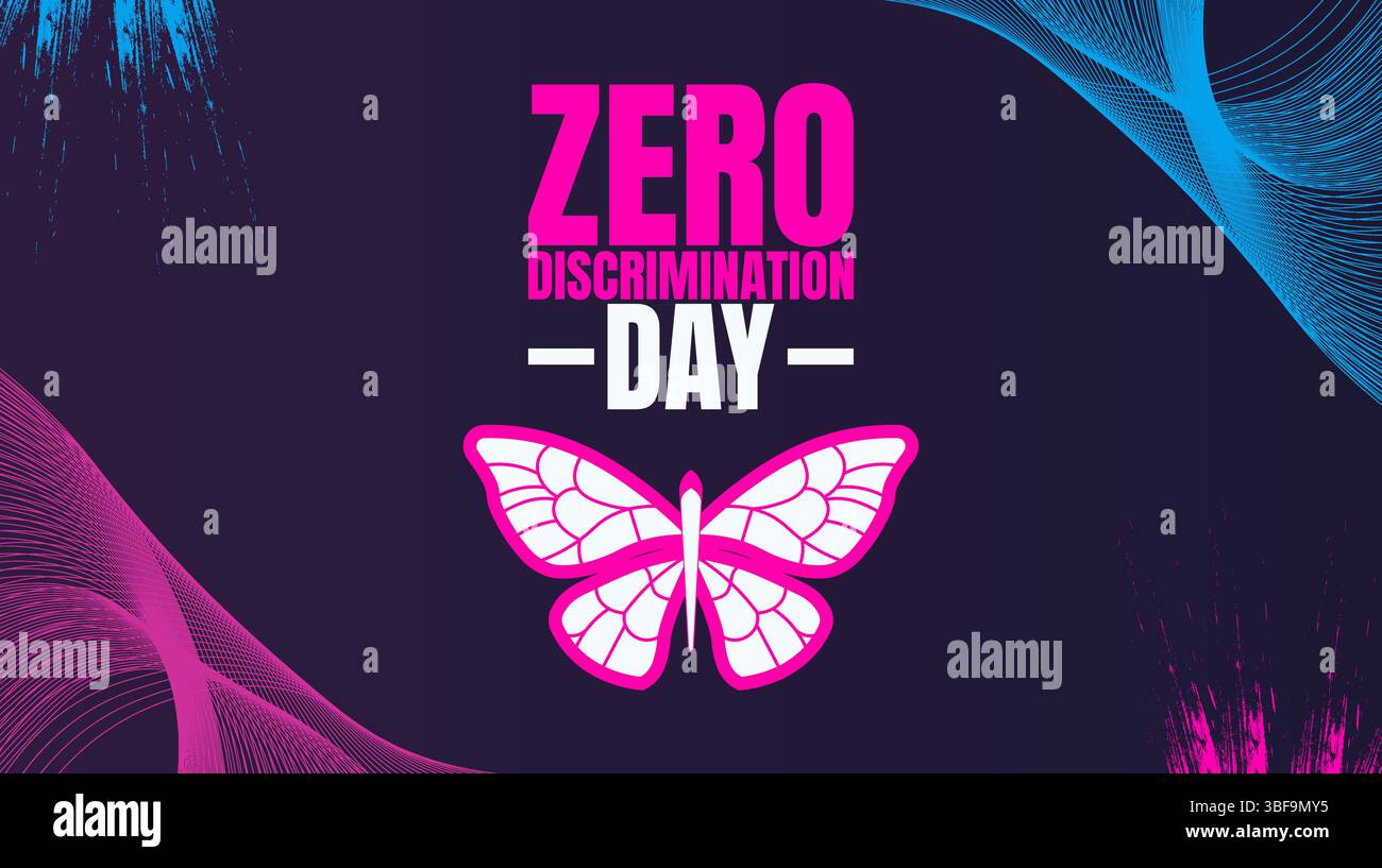 Zero Discrimination Day A World Without Barriers Stock Vector Image ...