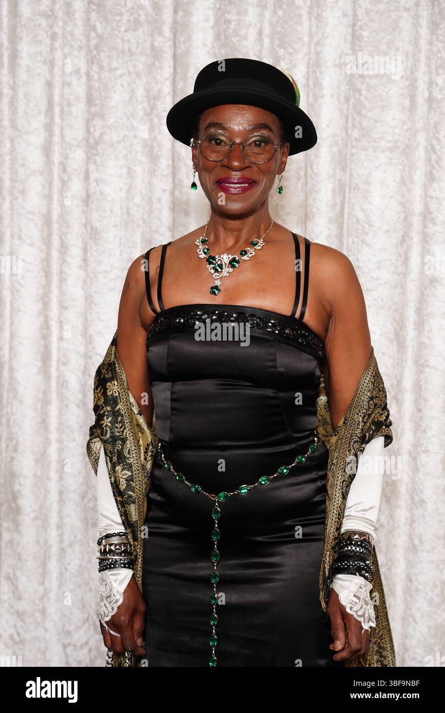 Flo Wilson attending the British Soap Awards 2025 at the Hackney Empire ...