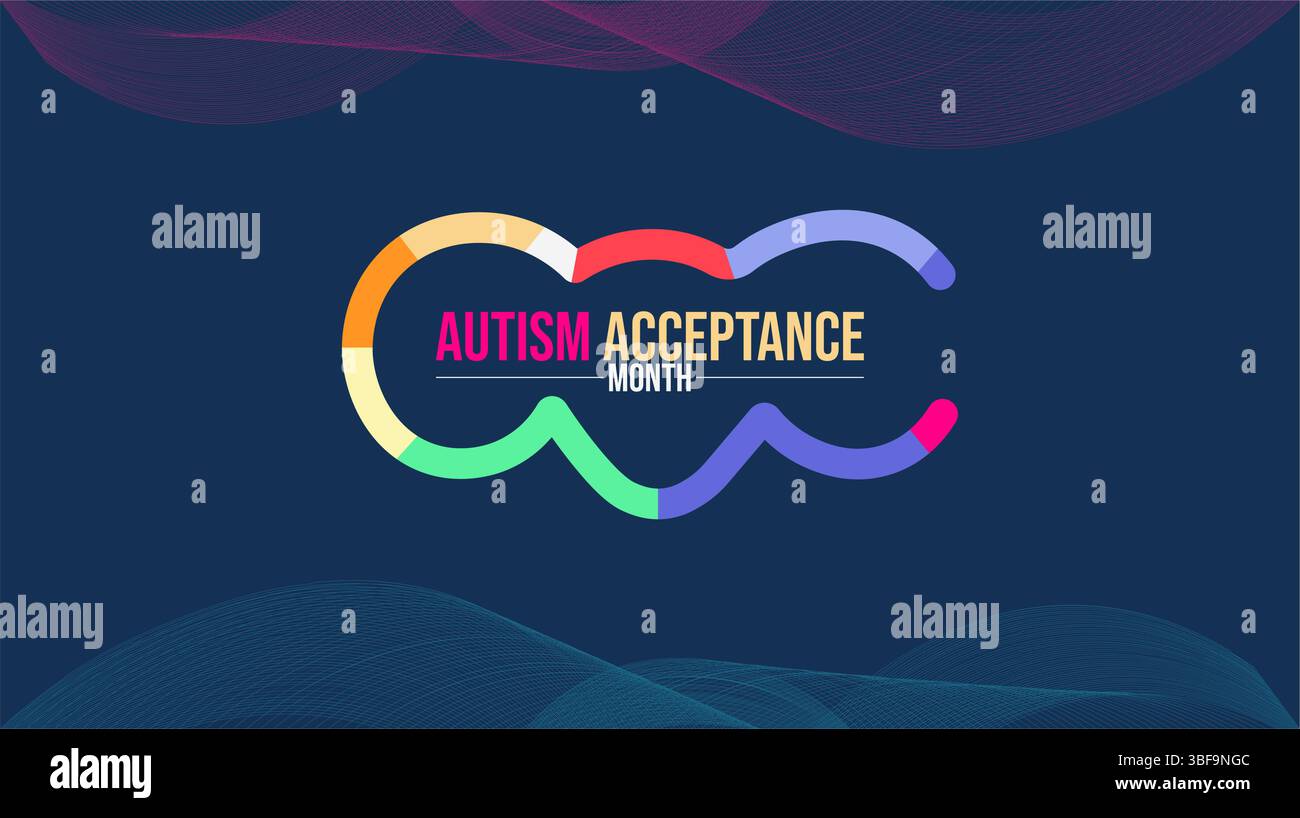 Autism Acceptance, Understanding and Inclusion Matter Stock Vector ...