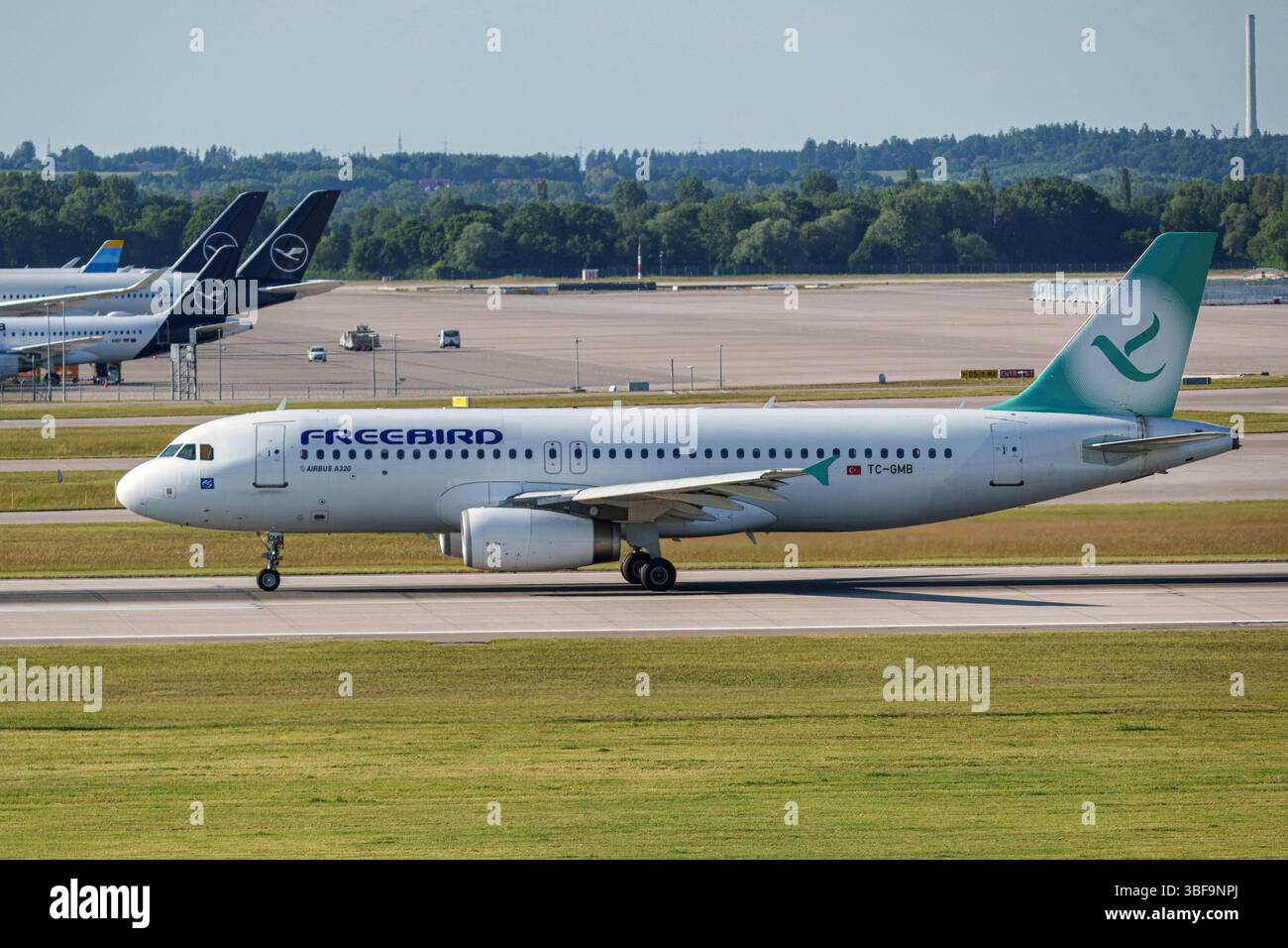 Munich, Bavaria, Germany - 30 May 2025: An Airbus A320 of the Turkish ...