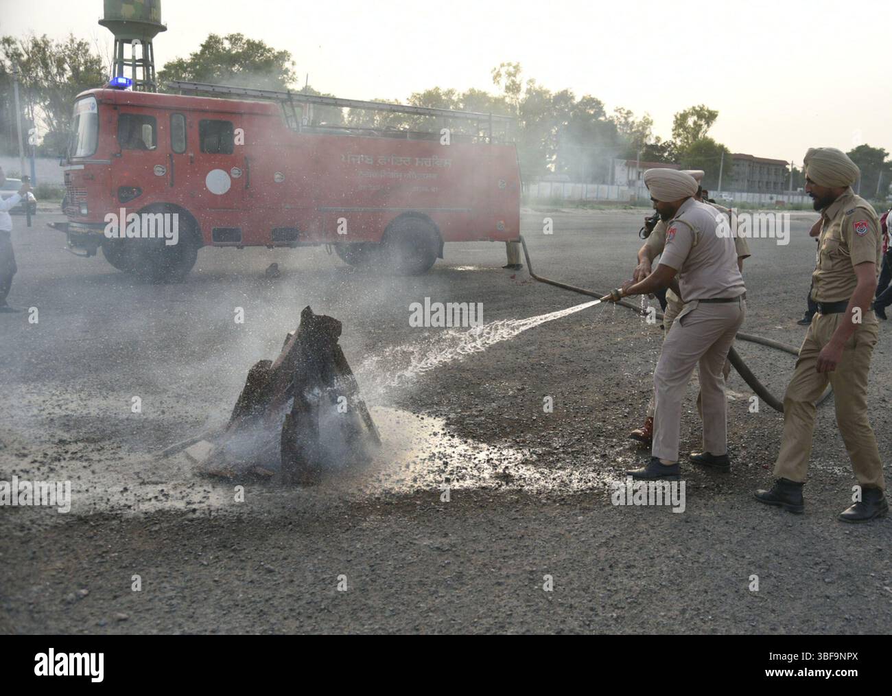 AMRITSAR, INDIA - MAY 31: Civil defence volunteers take part in a ...