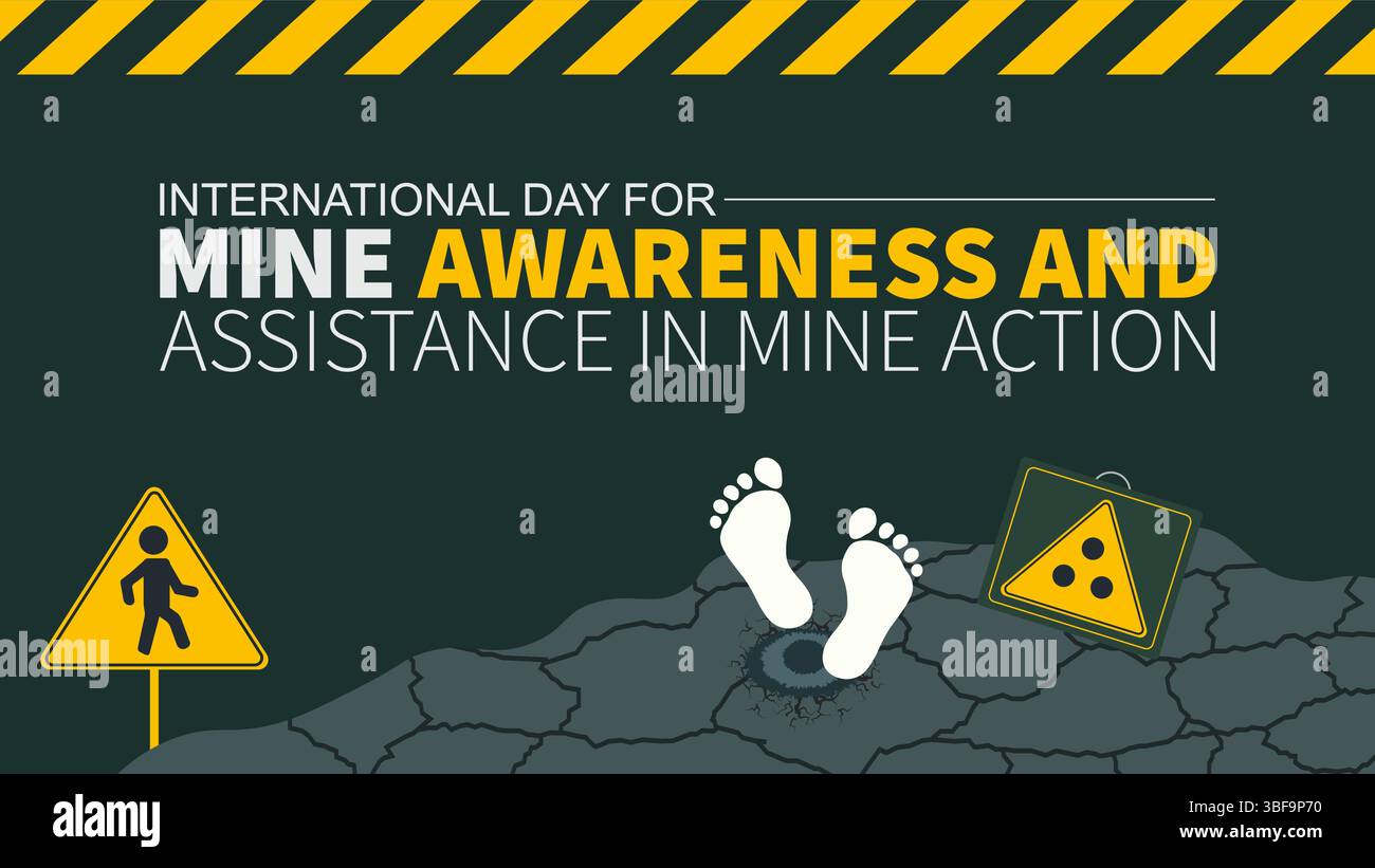 International Mine Awareness Day, A Step Toward a Safer World Stock ...