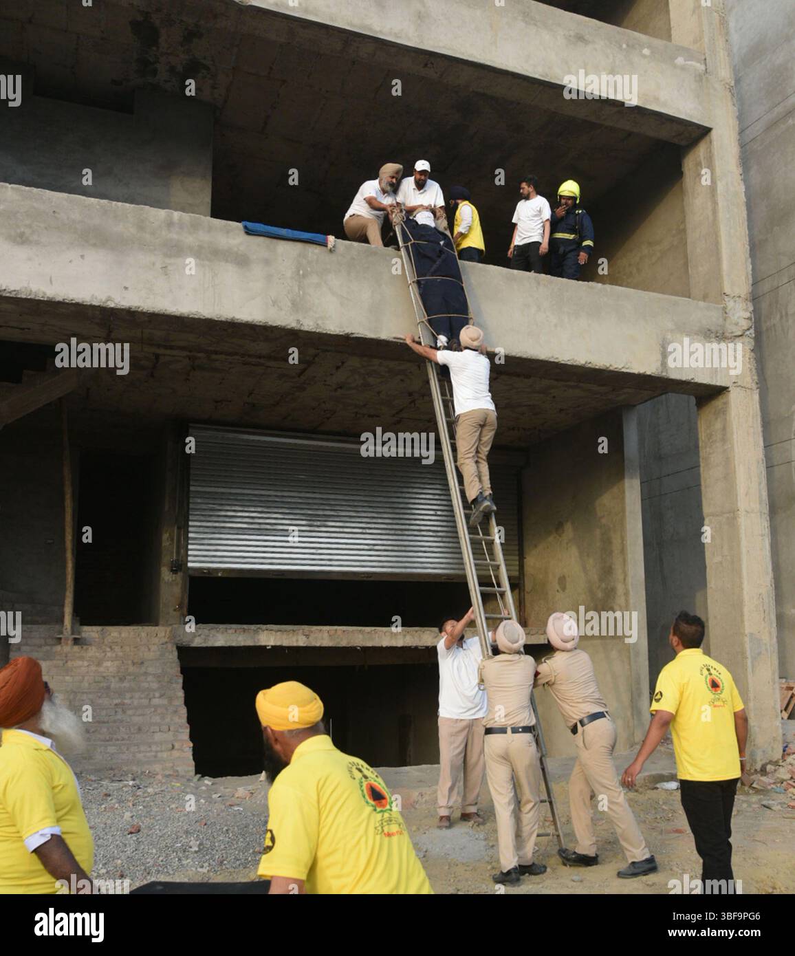 AMRITSAR, INDIA - MAY 31: Civil defence volunteers take part in a ...