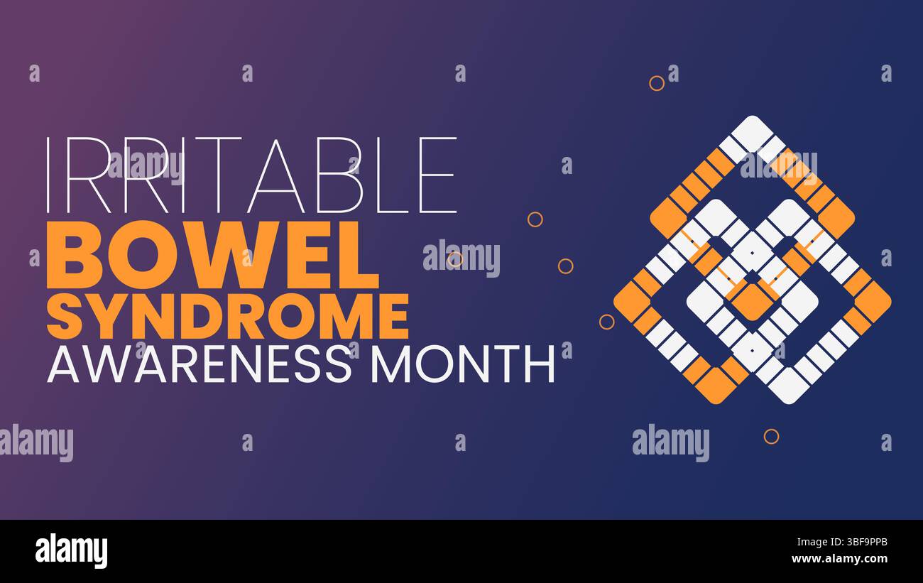 Irritable Bowel Syndrome Awareness Month, Understanding and Support Stock Vector Image & Art - Alamy