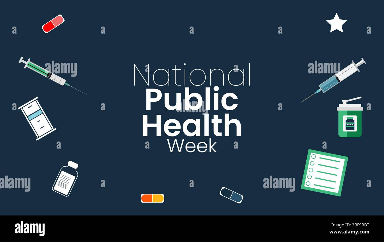 National Public Health Week, Building a Healthier Future Together Stock ...