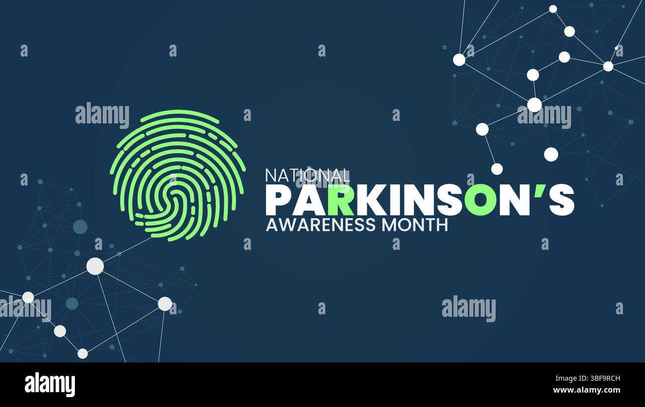 National Parkinsons Awareness Month, Hope, Research, and Support Stock ...