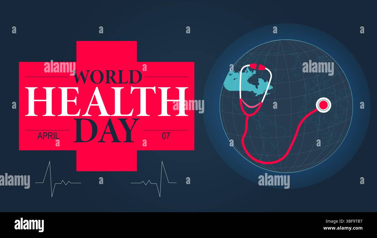 World Health Day, Health for All, Everywhere Stock Vector Image & Art ...