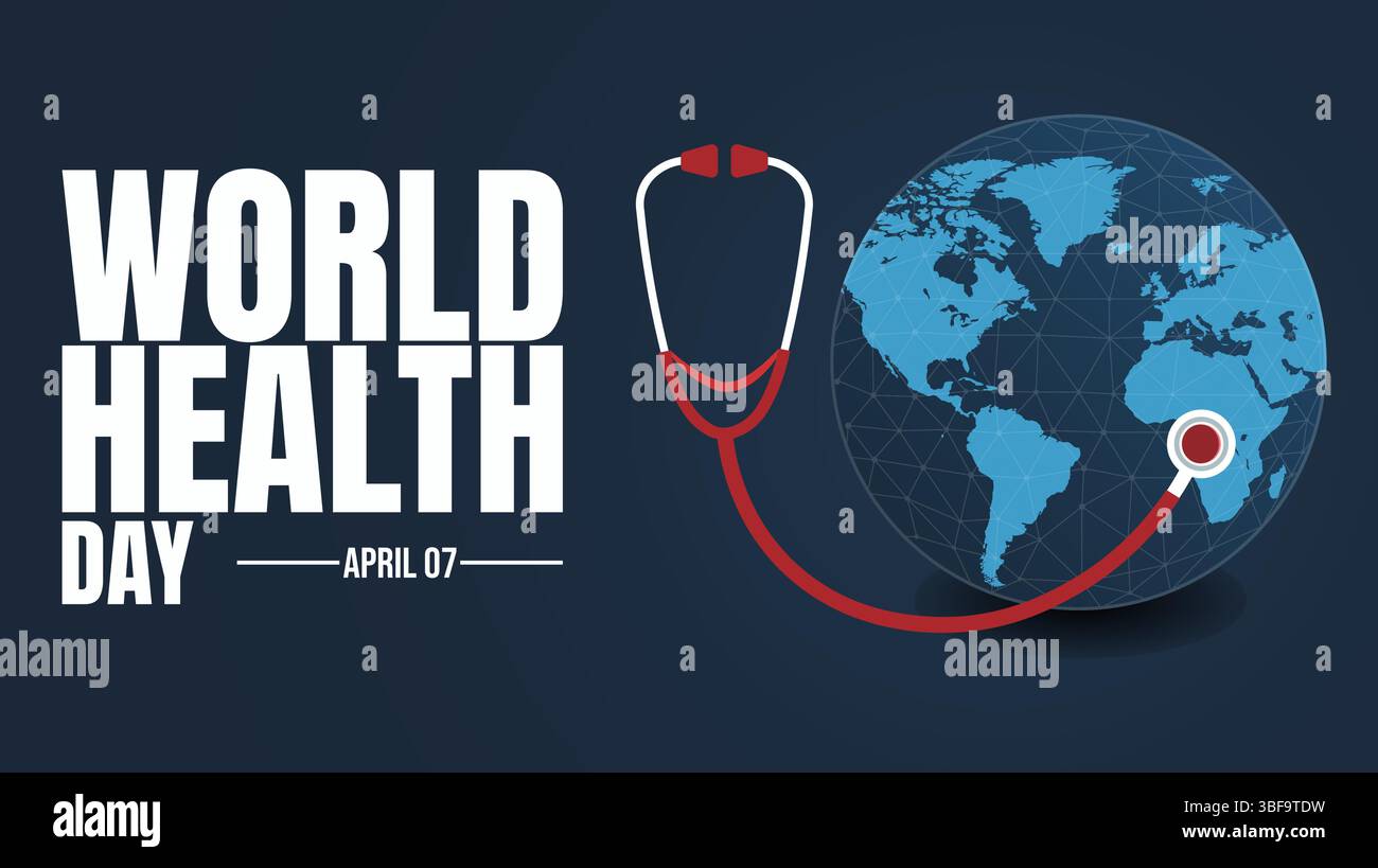World Health Day, Health for All, Everywhere Stock Vector Image & Art ...