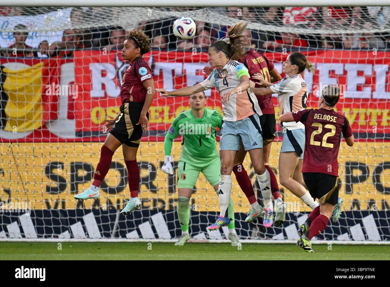 Leuven, Belgium. 30th May, 2025. Kassandra Missipo (23) of Belgium ...