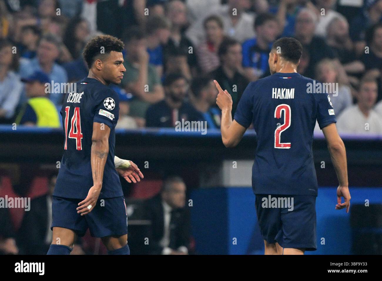 Allianz Arena, Munich, Germany. 31st May, 2025. Champions League Final ...
