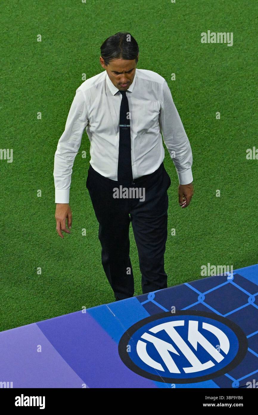 Munich, Germany. 31st May, 2025. Soccer: Champions League, Paris Saint ...