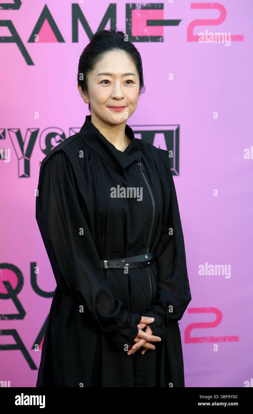 Los Angeles, USA. 30th May, 2025. Chae Kyoung-sun at Netflix's 'Squid Game 2' ATAS Event held at ...