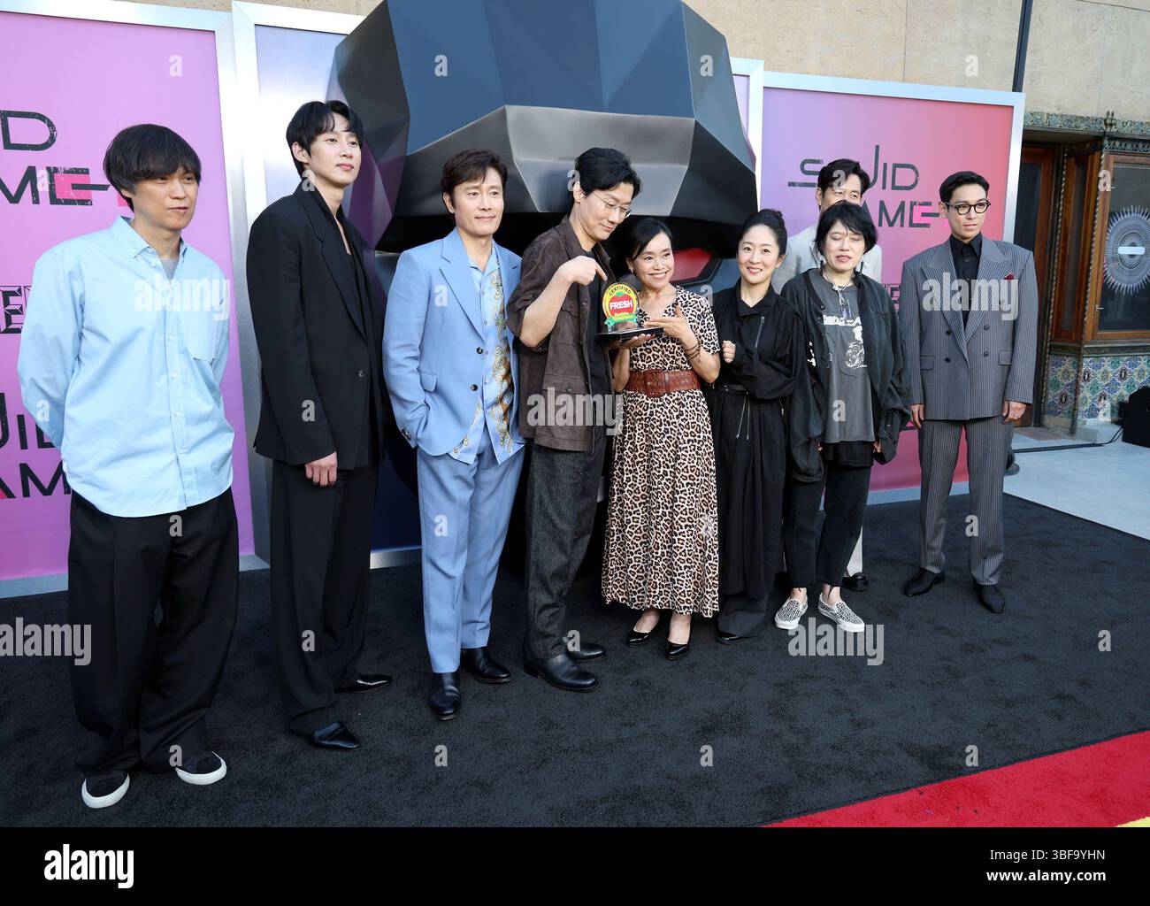 Los Angeles, USA. 30th May, 2025. Kim Ji-yong, Park Sung Hoon, Lee ...
