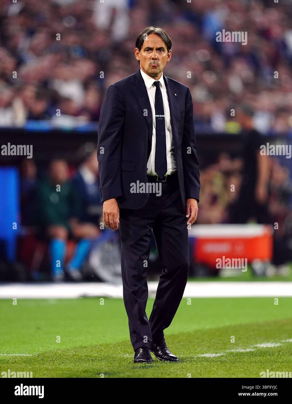 Inter Milan manager Simone Inzaghi during the UEFA Champions League ...