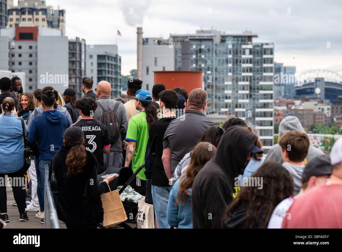 Seattle, USA. 31st May 2025. The Fifa Club World Cup Trophy makes its ...