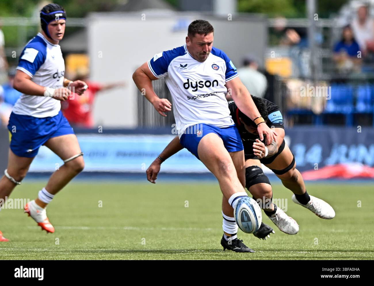 Barnet, United Kingdom. 31st May, 2025. Premiership Rugby. Saracens V ...