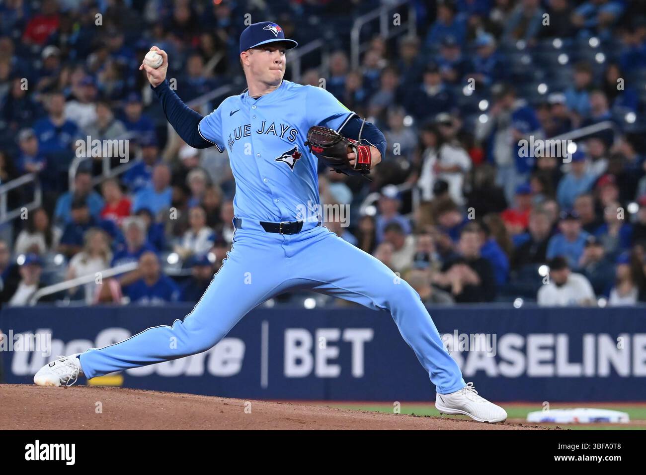 Toronto, Canada. 31st May, 2025. Toronto Blue Jays starting pitcher ...