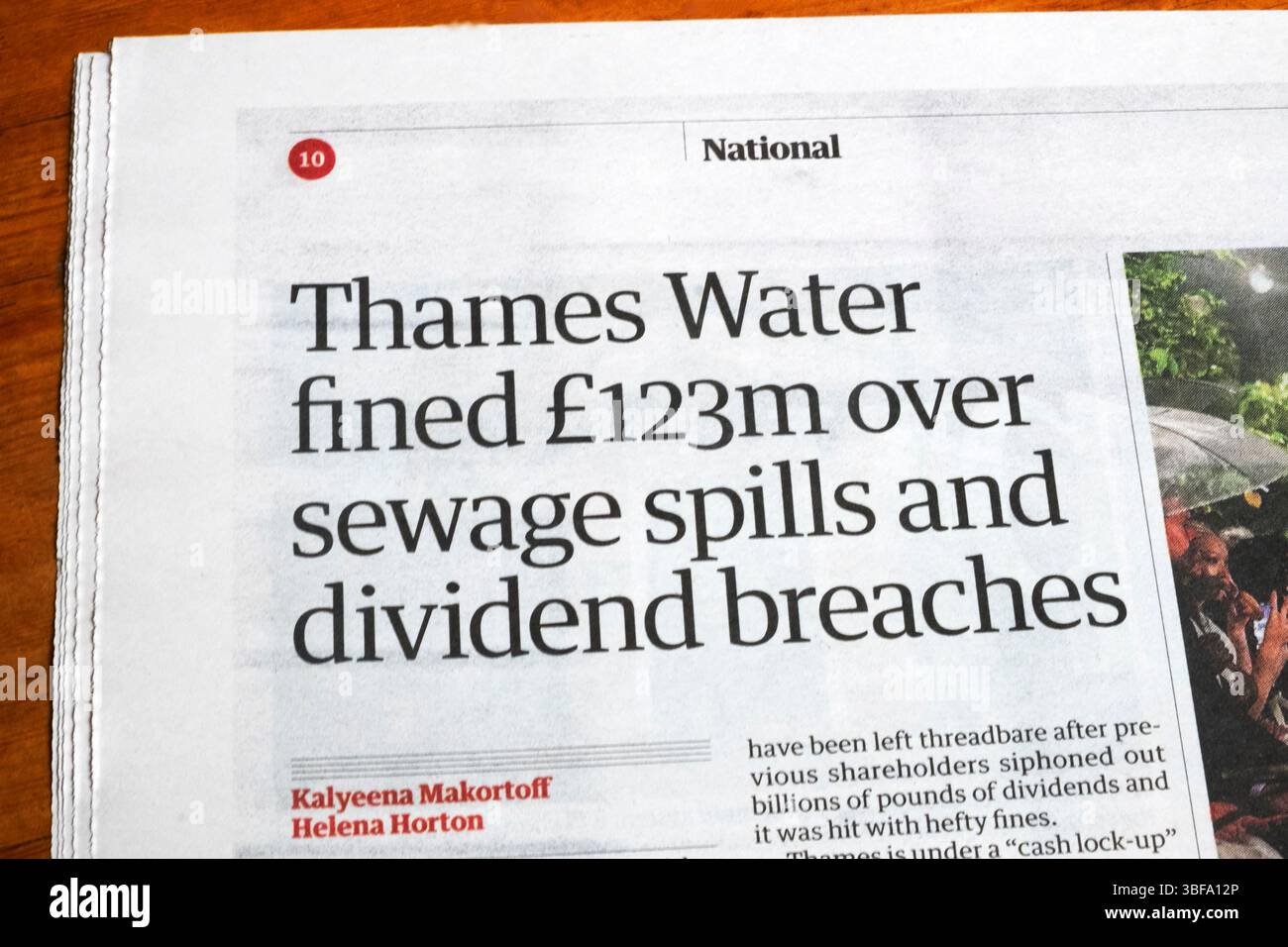 'Thames Water fined £123m over sewage spills and dividend breaches ...