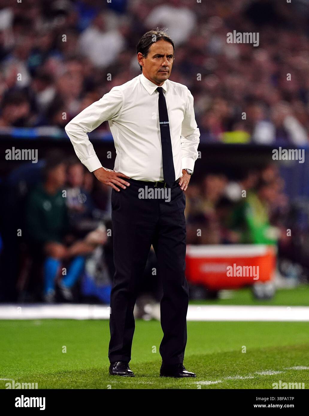 Inter Milan manager Simone Inzaghi during the UEFA Champions League ...